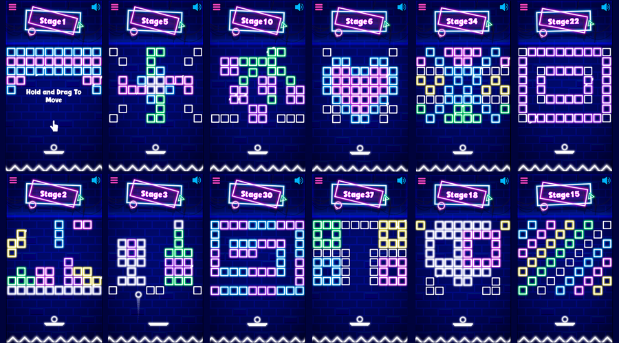 Neon Bricks - HTML5 Game by DevIndieStudio | CodeCanyon